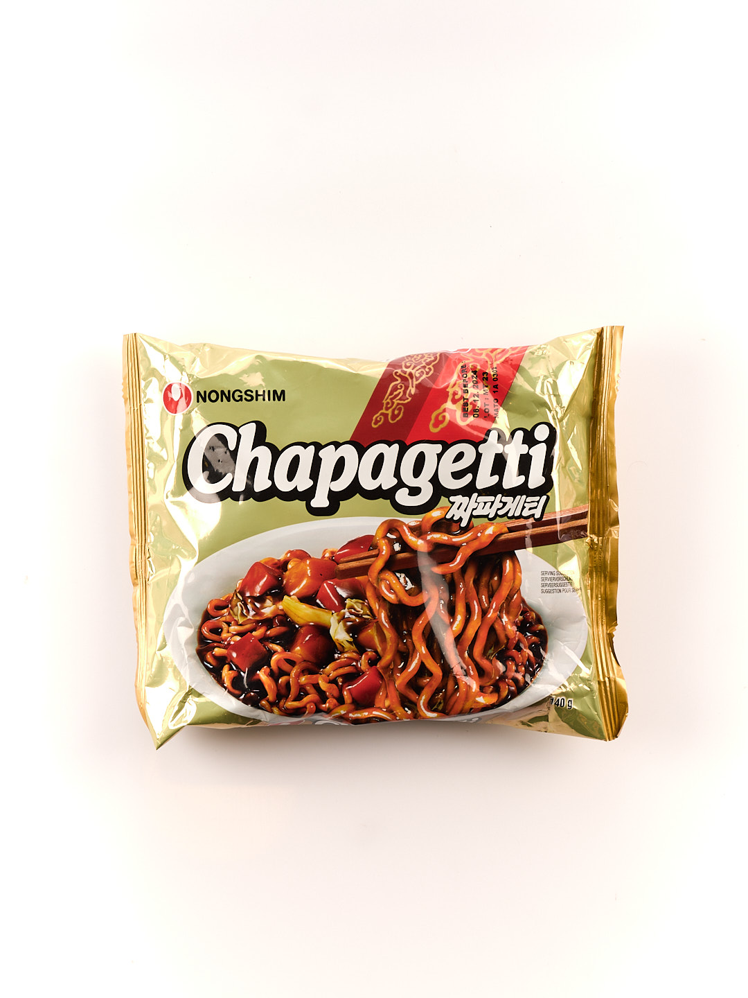 Pague 2 lleve 3 Nongshim Chapaghetti No Picante 140 g